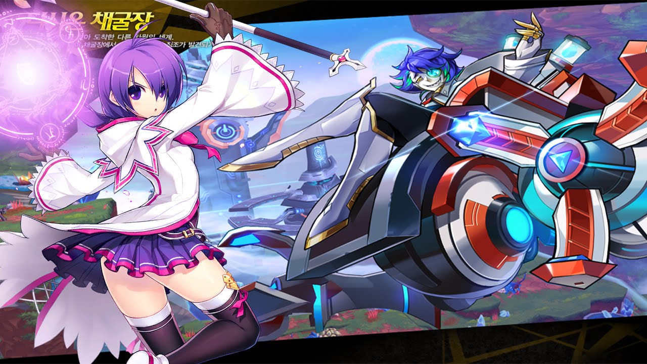[Elsword KR] Elemental Master 10-1 Gameplay - YouTube