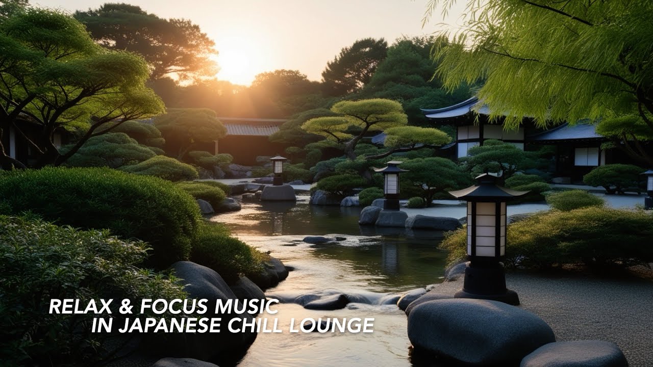 Relaxing in the Japanese Chill Lounge｜Calm Lo-fi Beats for Study ...