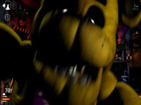 FNAF UCN FREDBEAR JUMPSCARE