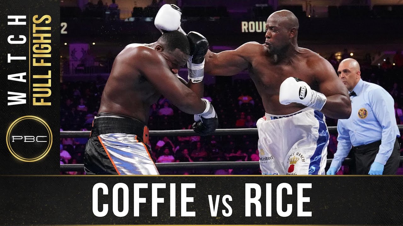 Coffie vs Rice FULL FIGHT: July 31 - 2021 | PBC on FOX - YouTube