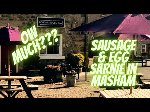 I loved this sandwich in Masham! - YouTube