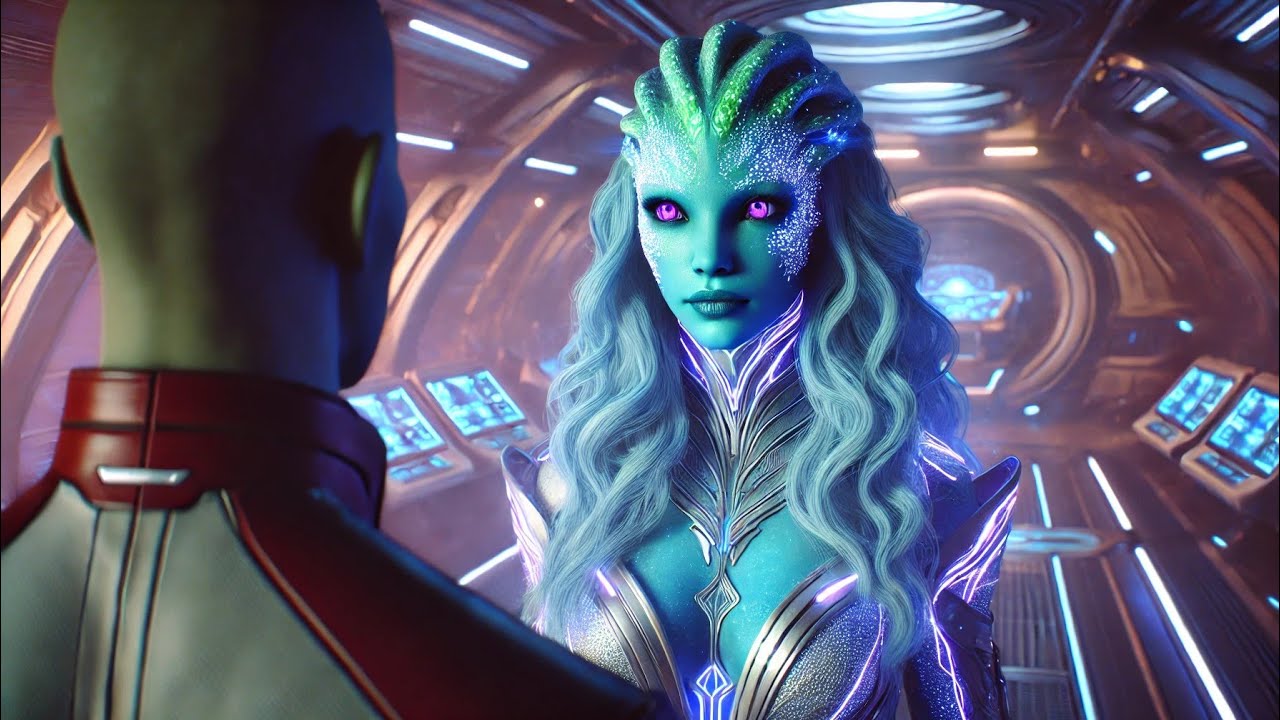 "Humans Really Do That To Reproduce? Can I Try?" -Stunning Alien Girl ...