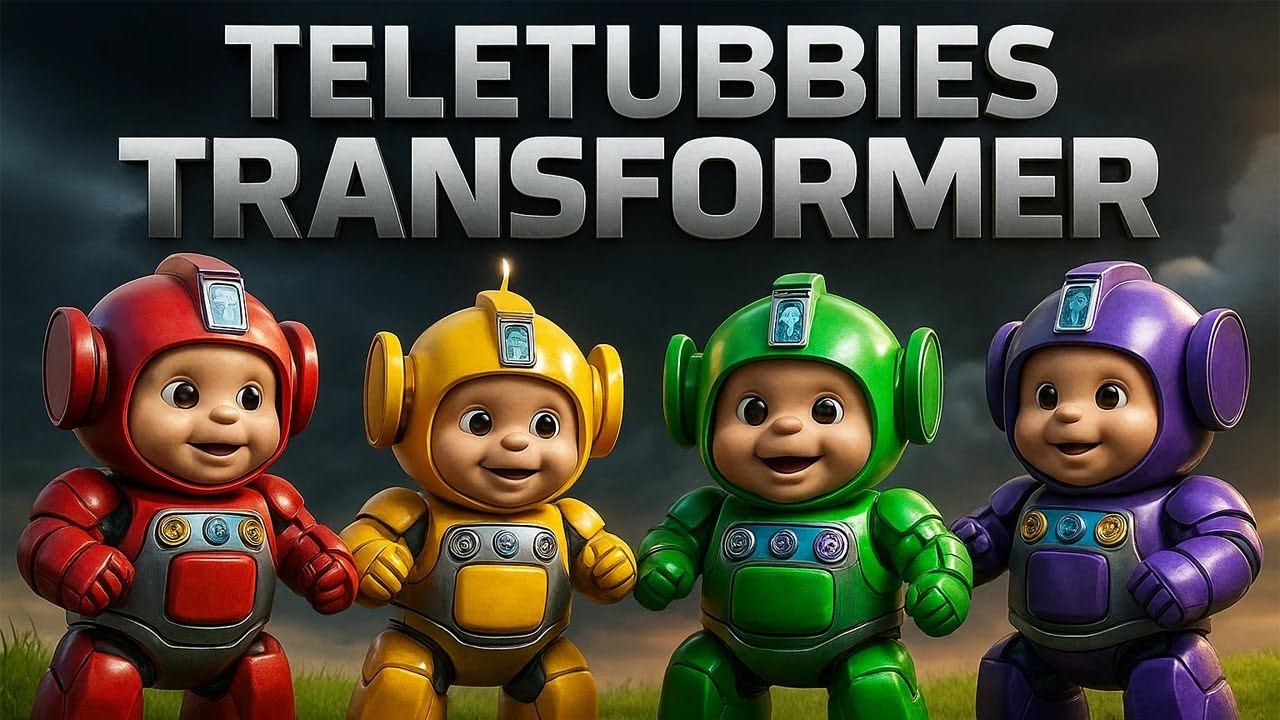 Teletubbies Transformer : Ceria bersama robot lucu - YouTube