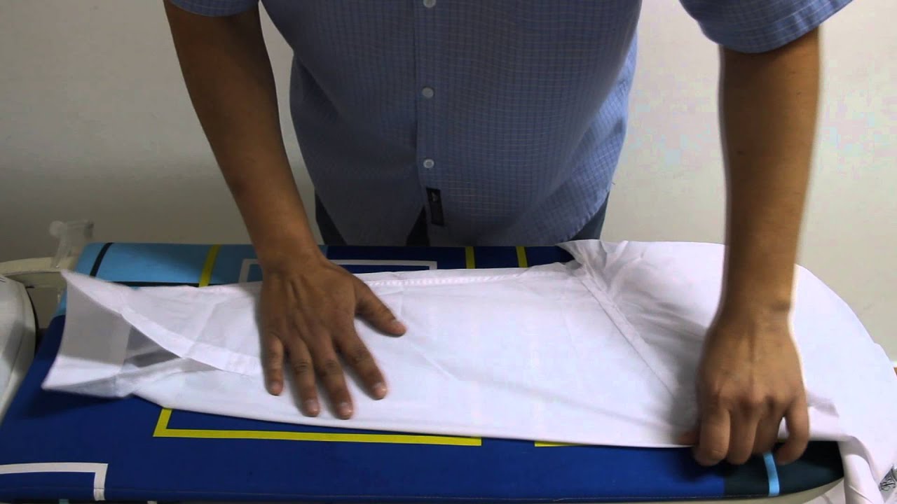 Como planchar una camisa perfectamente - YouTube