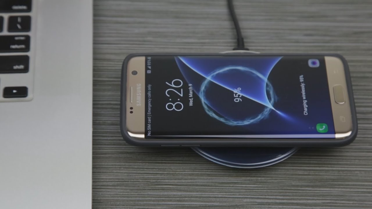 Evutec Samsung Galaxy S7 Wireless Charging Video - YouTube