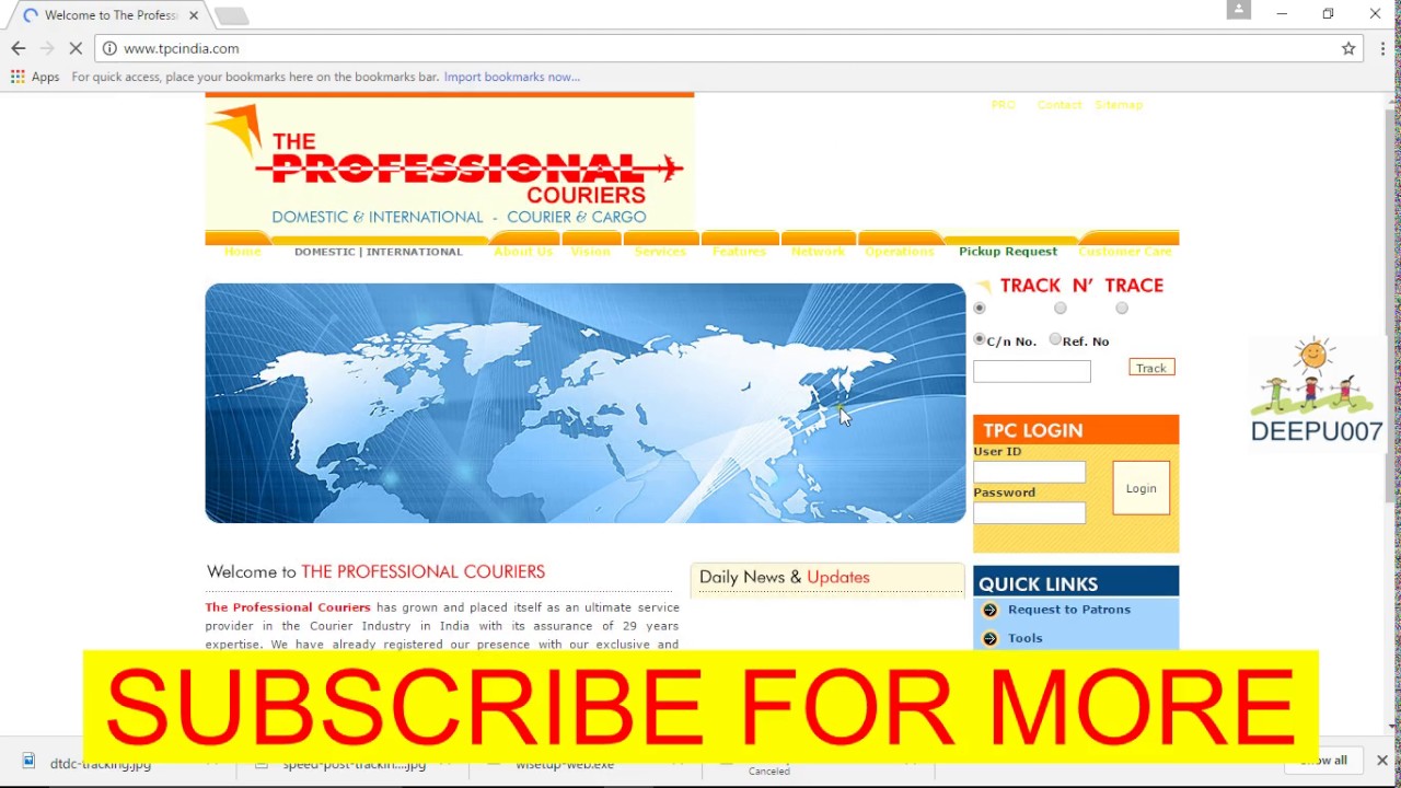 How to check Professional Courier status tracking in telugu english AP ...