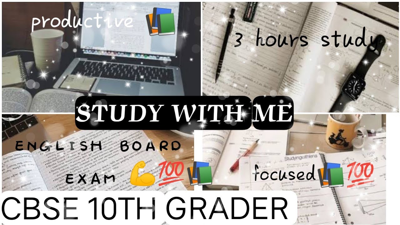 STUDY WITH ME AS A CBSE 10TH GRADER 📚 BOARDS IN 3 DAYS 😨 LETS WORK HARD ...