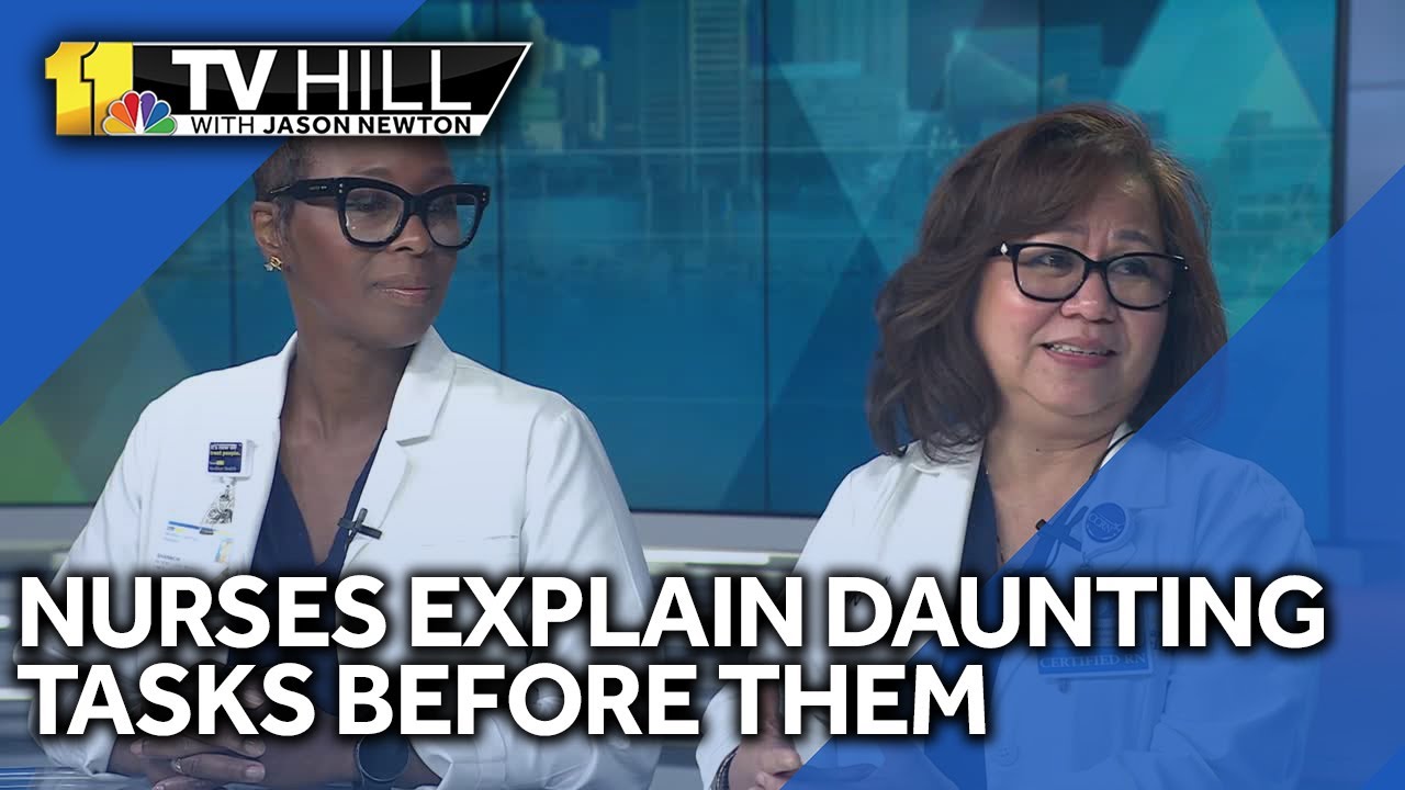 11 TV Hill: Daunting work facing RNs on frontlines - YouTube
