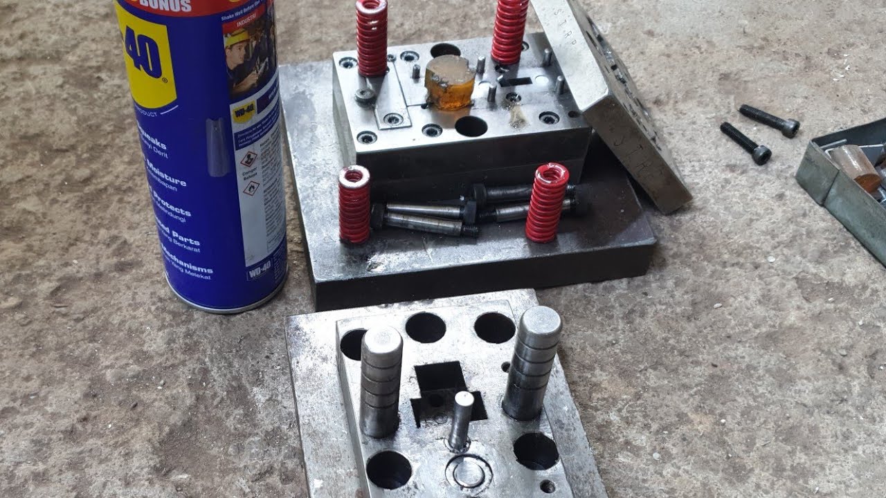 Reassemble Sheet Metal Die Components - YouTube