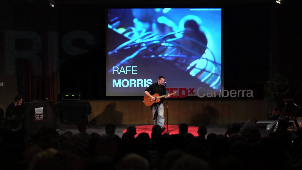 TEDxCanberra - Rafe Morris - Funny songs about real life - YouTube