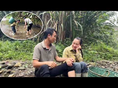 Tu and his wife went to the stream to catch fish and spent time talking to each other