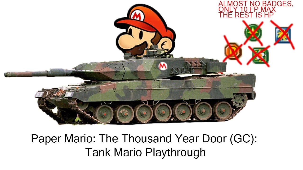 paper mario and the preparation to delve (Paper Mario: TTYD Tank Mario ...