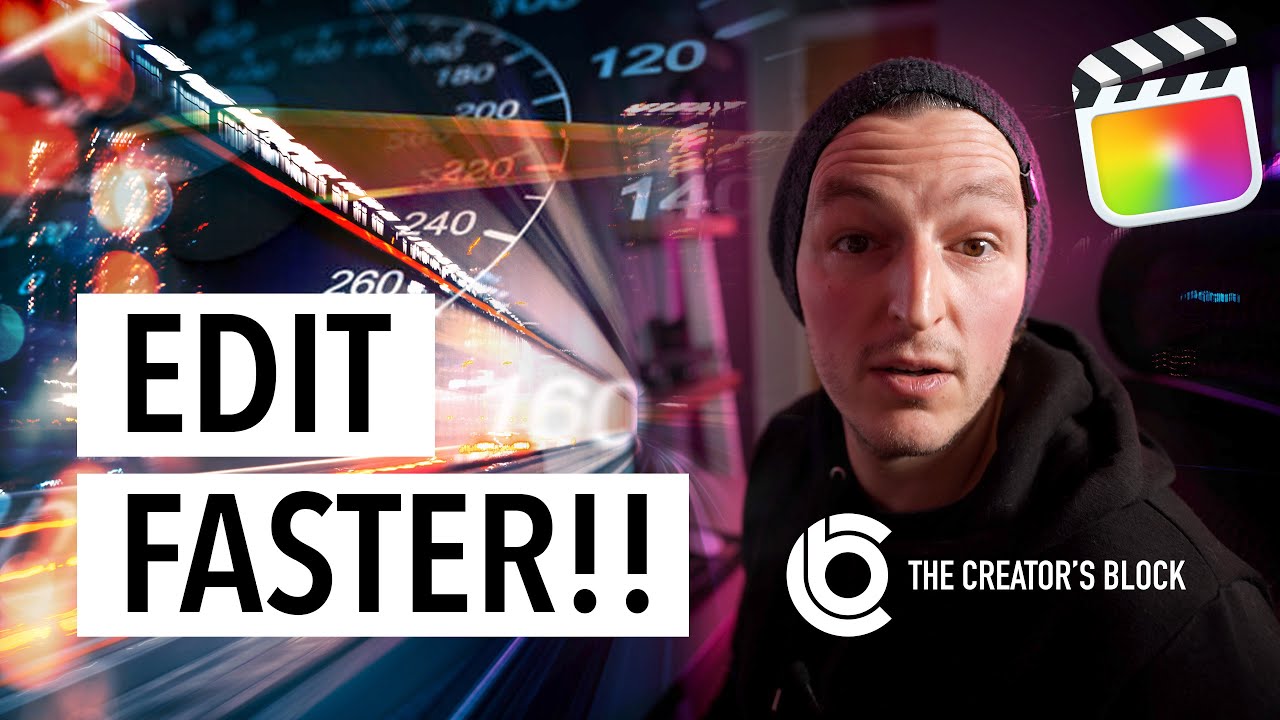 HOW TO EDIT FASTER | Beginner Tutorial | Edit 4k 10-bit Footage with ...