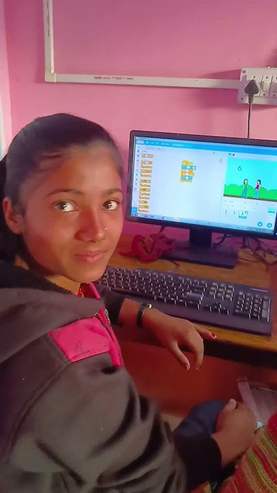 Scratch Coding Practice | Mera Tuition | Computer | Vikas Mukherjee #shorts #computer # ...