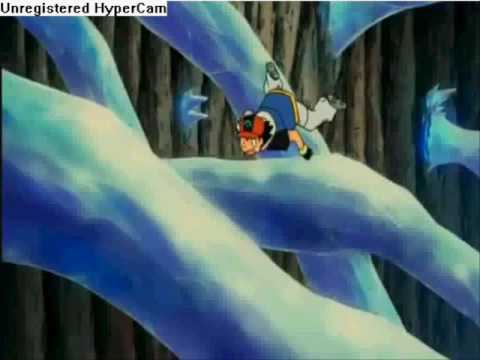 Ash swimming and pikachu slapping pikachu - YouTube