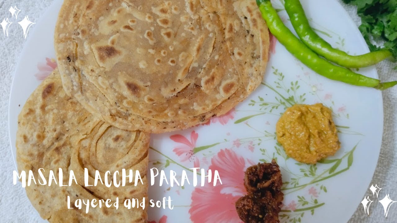 MASALA LACCHA PARATHA | LACCHA PARATHA | MINT PARATHA | - YouTube