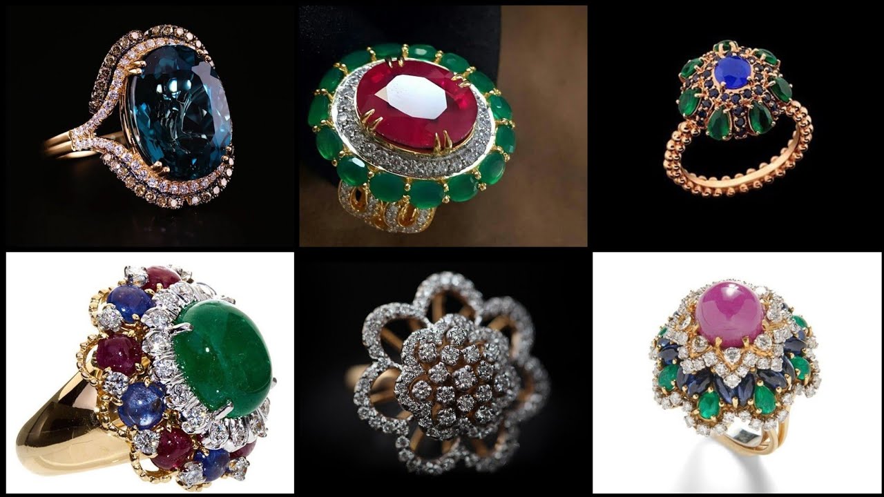 Most Beautiful And Outstanding Unique Style Designer Engagement ...