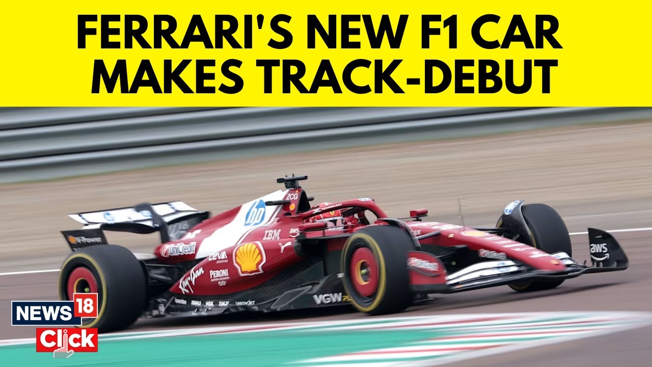 F1 2025: Lewis Hamilton and Charles Leclerc Take Ferrari’s New F1 Car ...