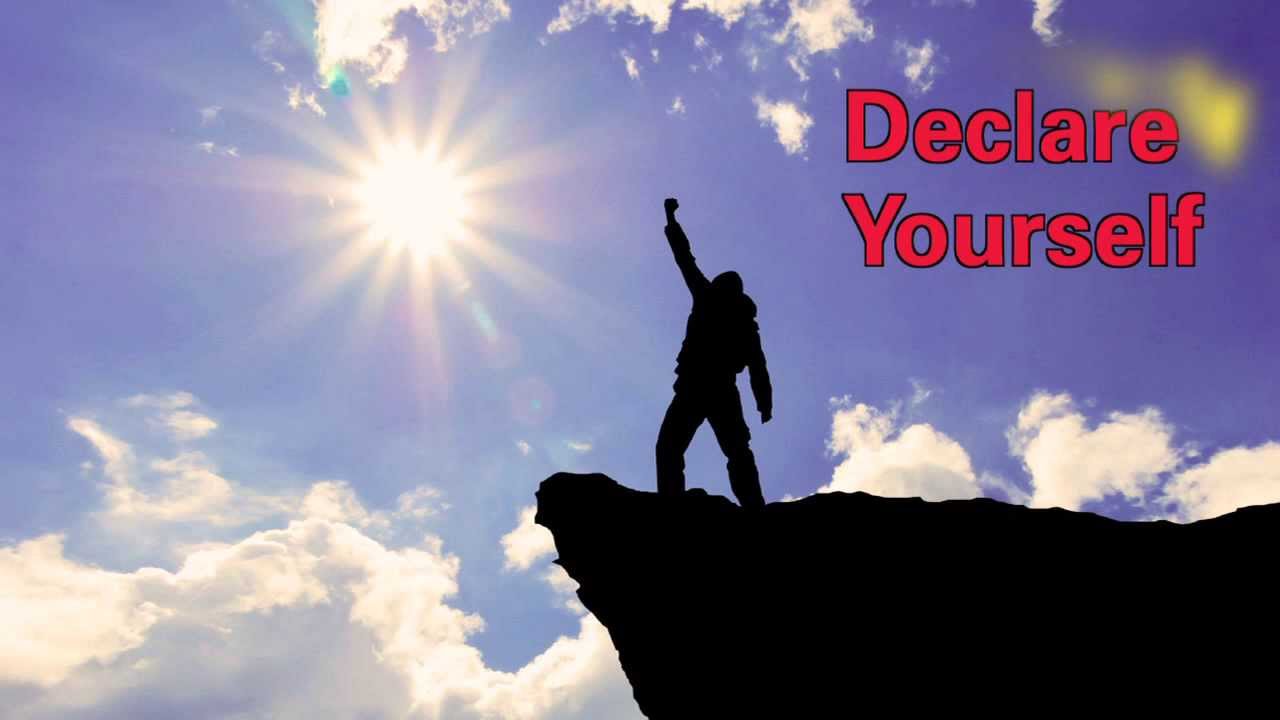 Declare Yourself - YouTube
