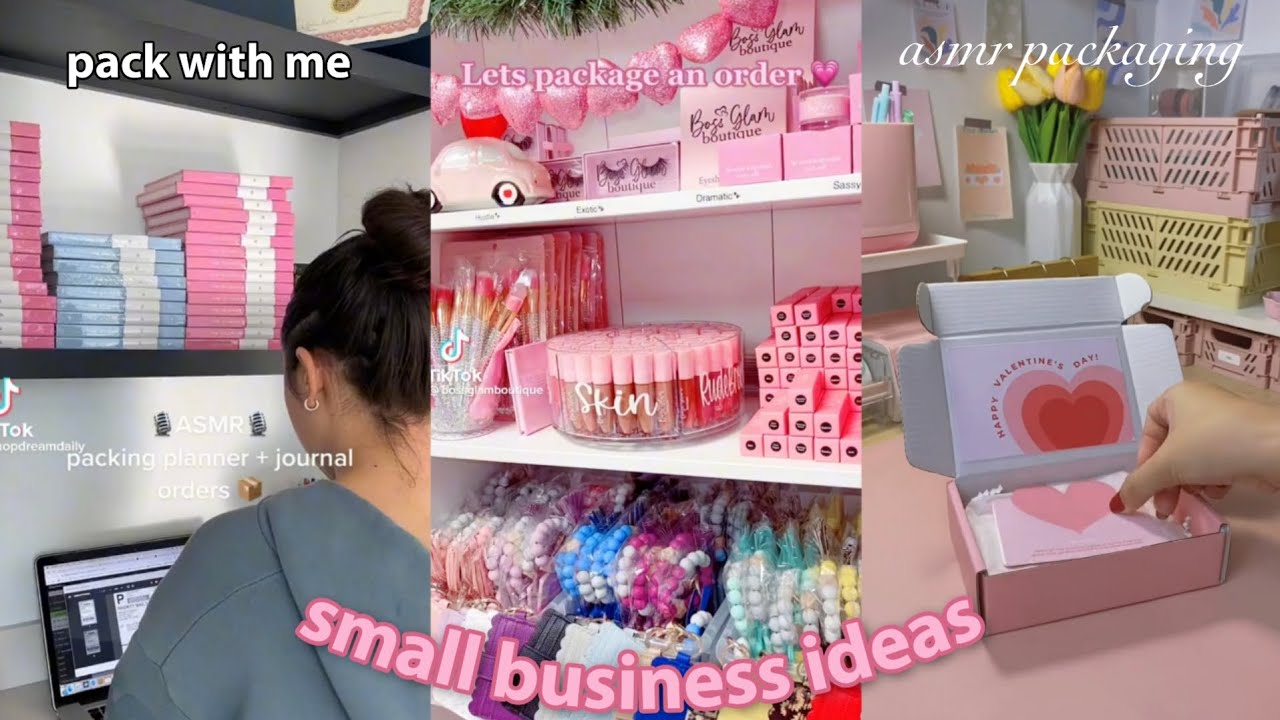 small business packaging 📦 part 4 | packaging asmr ️ | tiktok ...