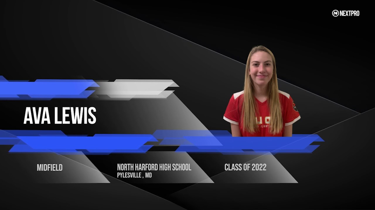 Ava Lewis -Soccer highlight video - YouTube