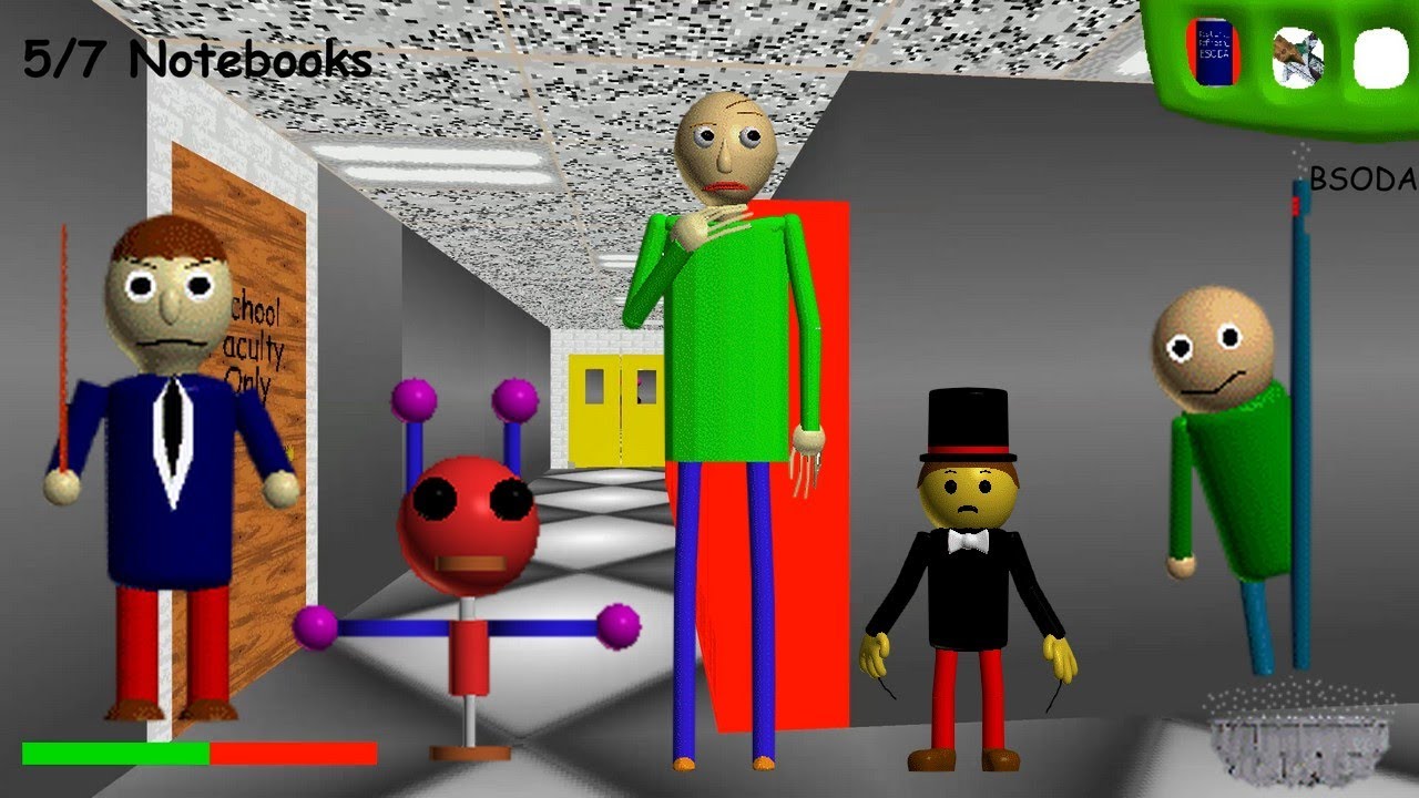 Tlap's fun and epic school Beta 2 (Baldi's Basics Mod) - YouTube