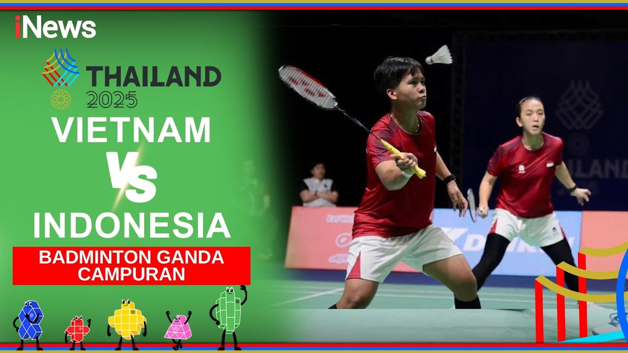🔴 Badminton Ganda Campuran F. Kusuma/M. Puspitasari Hadapi Vietnam ...
