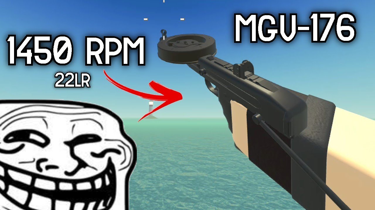 the NEW MGV-176 in the PF test place ( it has 1450 RPM ) - YouTube