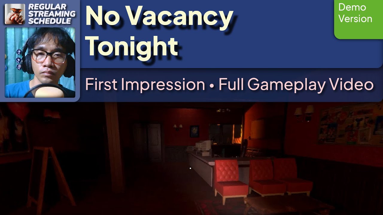 No Vacancy Tonight (Demo) - First Impression - Gameplay - YouTube