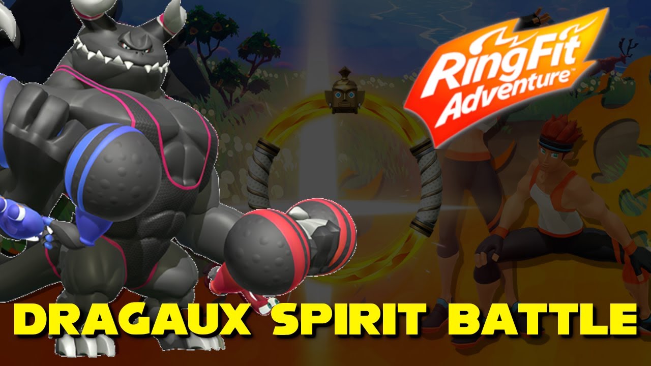 Super Smash Bros Ultimate X Ring Fit Adventure - Dragaux Spirit Battle ...
