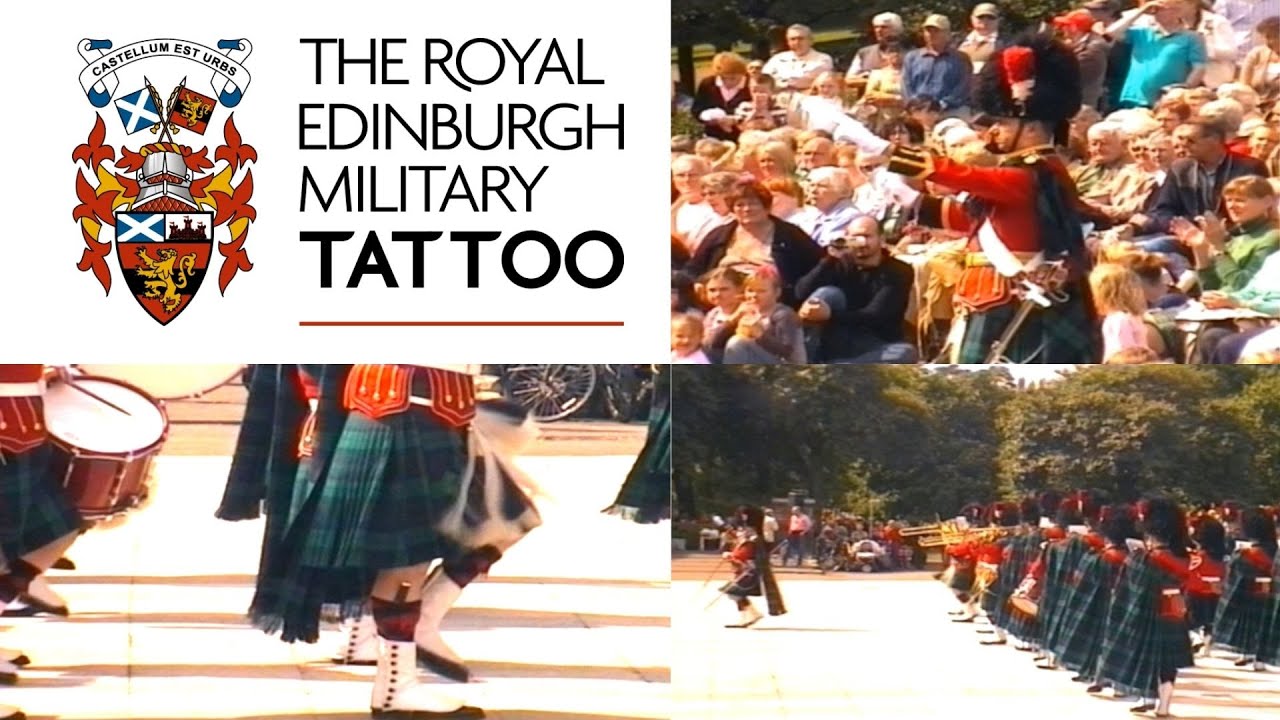 The Massed Bands of the Royal Regiment of Scotland Perform at Edinburgh ...