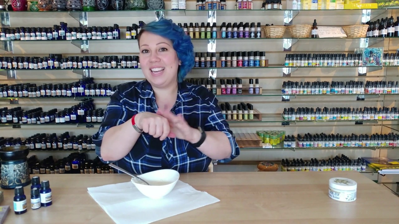 How To Make A Warming Foot Cream With Essential Oils - YouTube