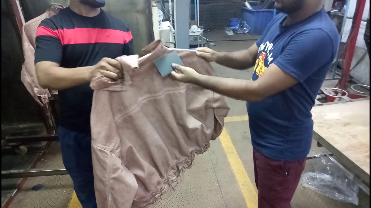 how to curing a garments after cool dye - YouTube