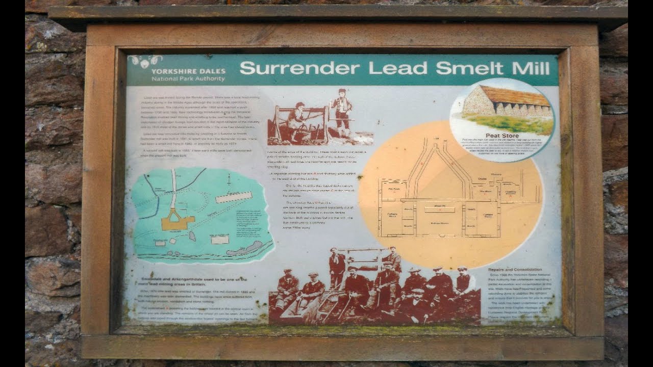 A Visit To Surrender Lead Smelting Mill In Swaledale, Yorkshire Dales ...