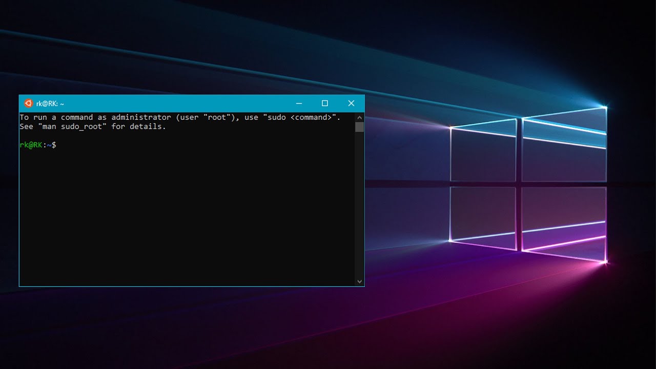 Let s Use Linux Shell In Windows YouTube Let s Use Linux Shell In Windows YouTube