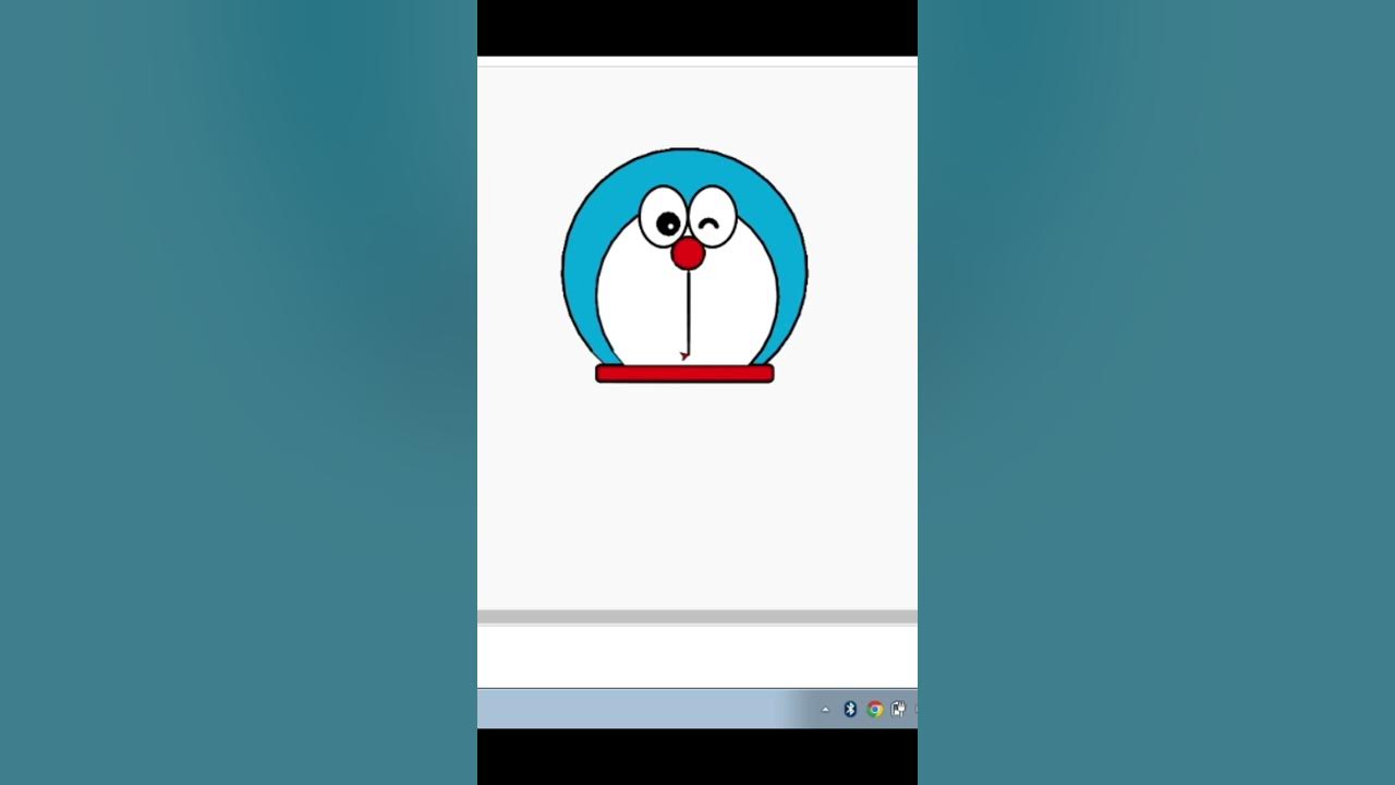 Draw Doraemon Using Pythons Turtle Doraemon Using Python Shorts Python Doraemon Youtube