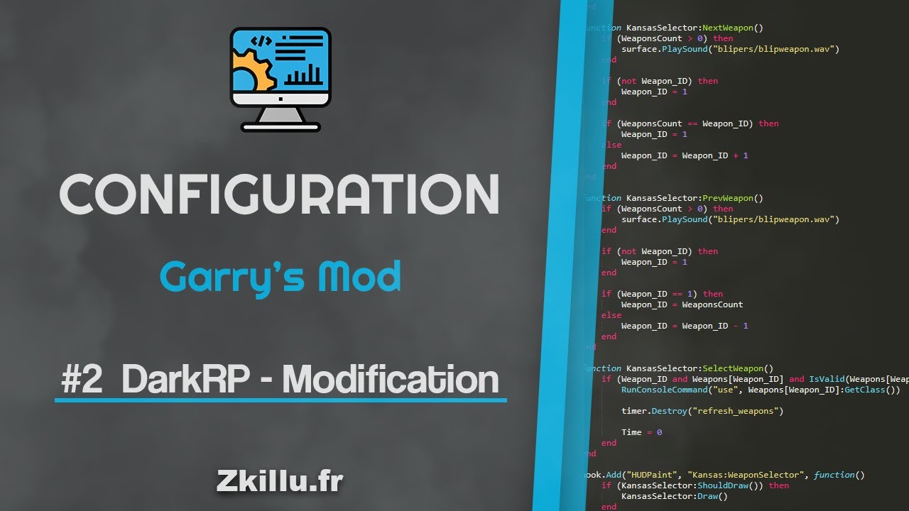 TUTO CRÉER UN SERVEUR GMOD #2 - DarkRP - YouTube