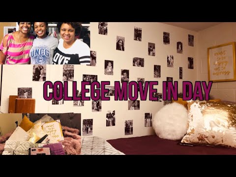 College Move In Day Vlog || Freshman Year 2018 - YouTube