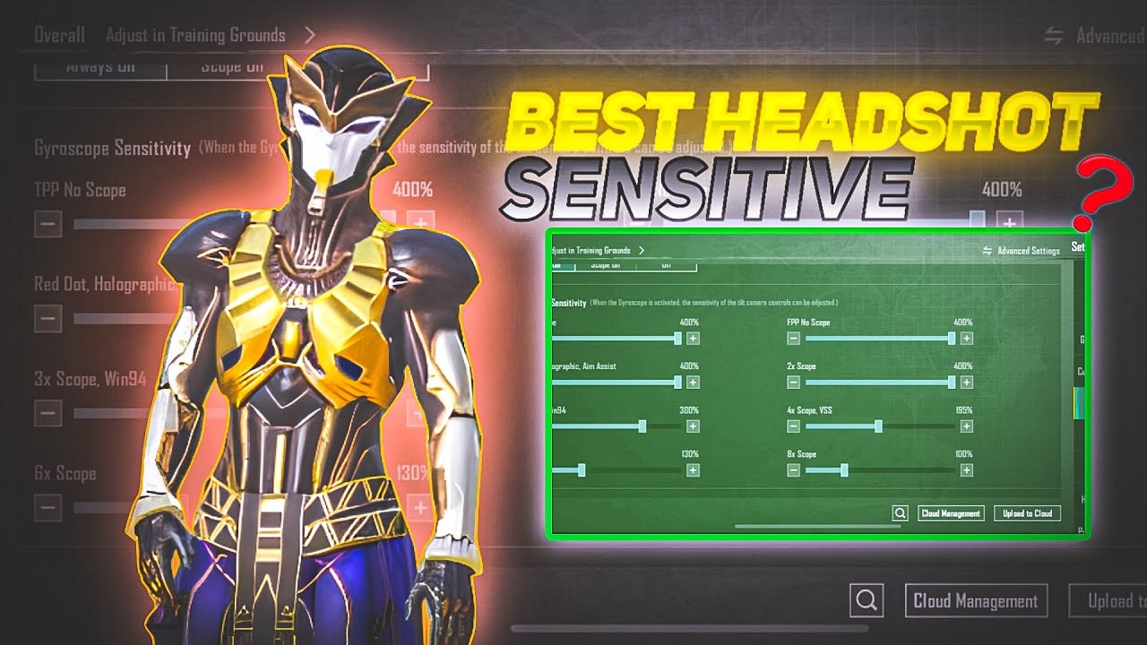 New best sensitivity settings for Pubg Moblie in 2023 | sensitivity and ...