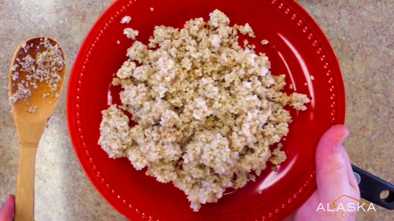 Alaska Flour Company's Original Barley Couscous - YouTube