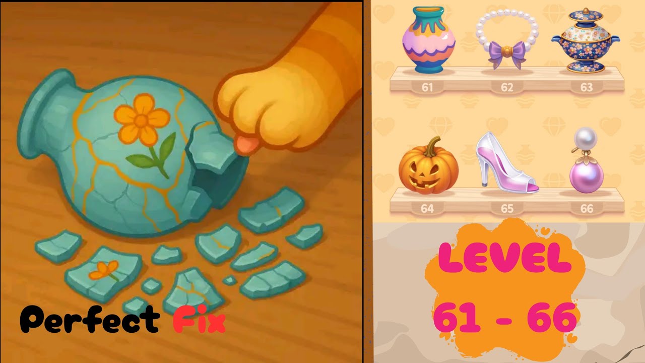 Perfect Fix Solution Level 61 - 66 - YouTube