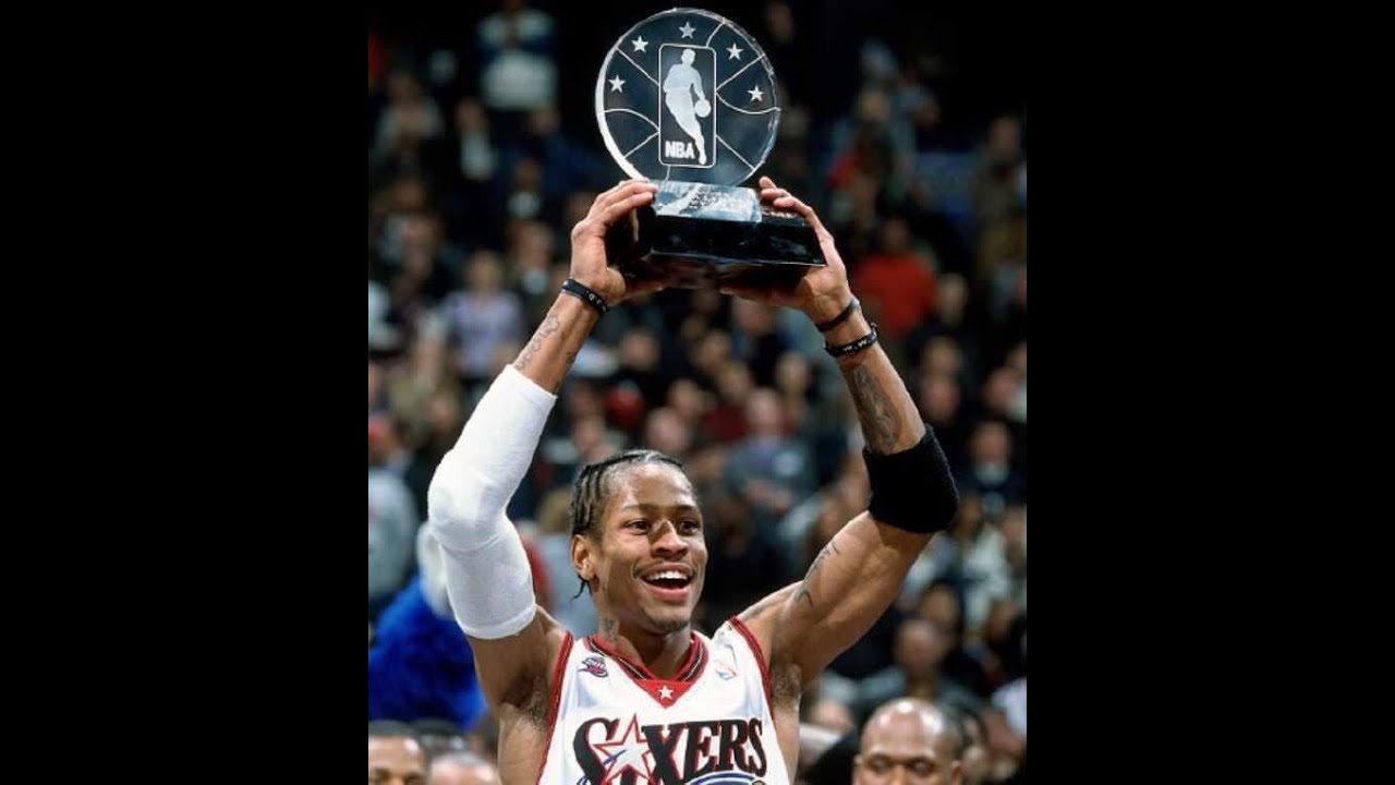 2001年NBA全明星MVP 艾弗森全场表现 - YouTube