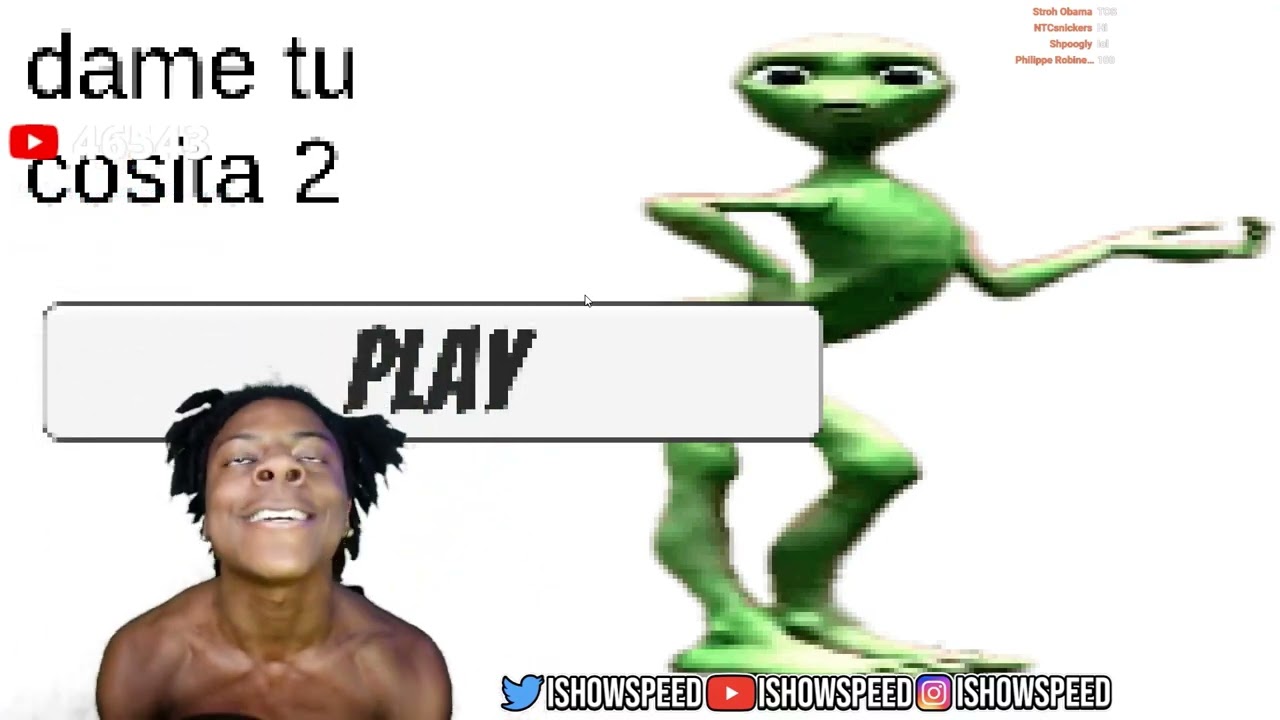 IShowSpeed Plays Dame Tu Cosita 2 - YouTube