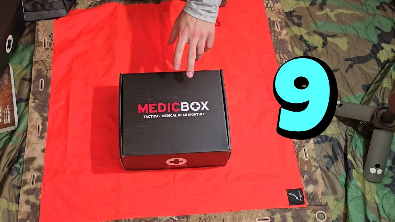 MEDIC BOX PRO 9 Unboxing | Tactical Medical Gear Monthly Subscription ...