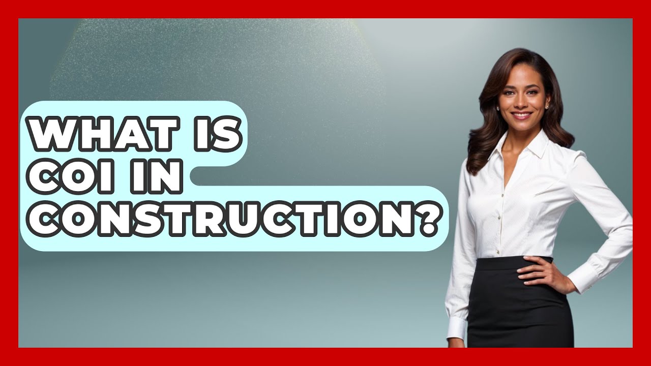What Is COI In Construction? - Civil Engineering Explained - YouTube
