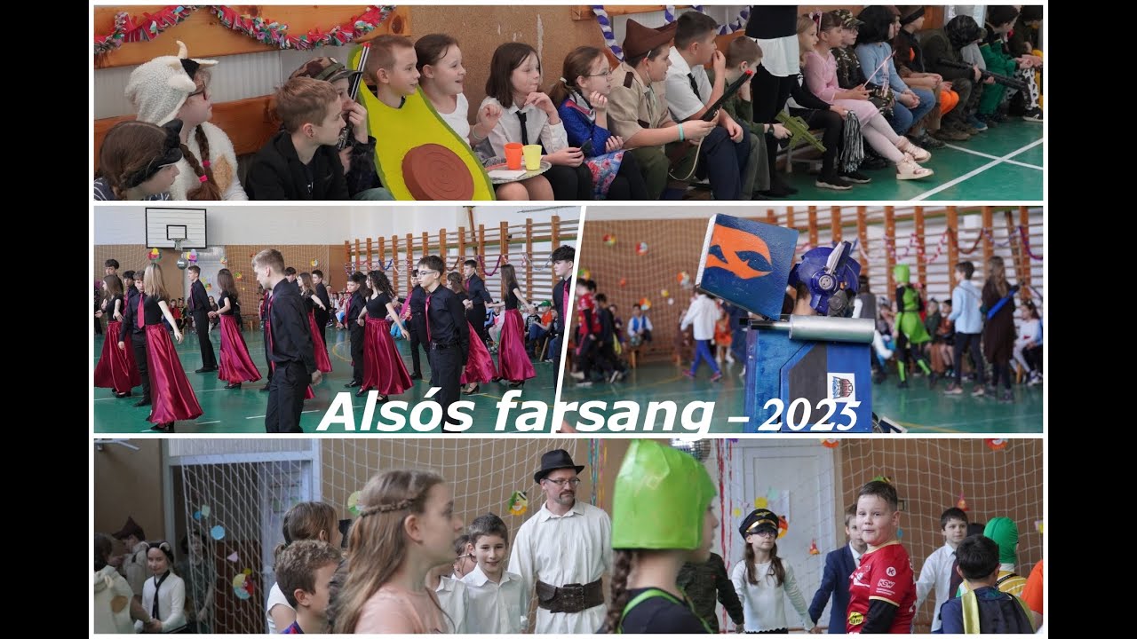 Alsós farsang, 2025.02.28. - Hosszúhetényi Általános Iskola - YouTube