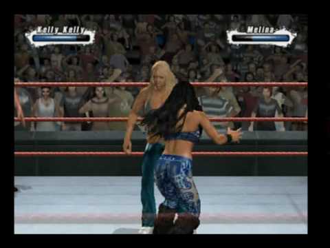 Smackdown vs. Raw 2009 - Kelly Kelly vs. Melina - YouTube