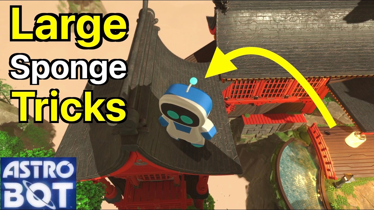 Astro Bot: Large Sponge Tricks (Torii Gate) - YouTube