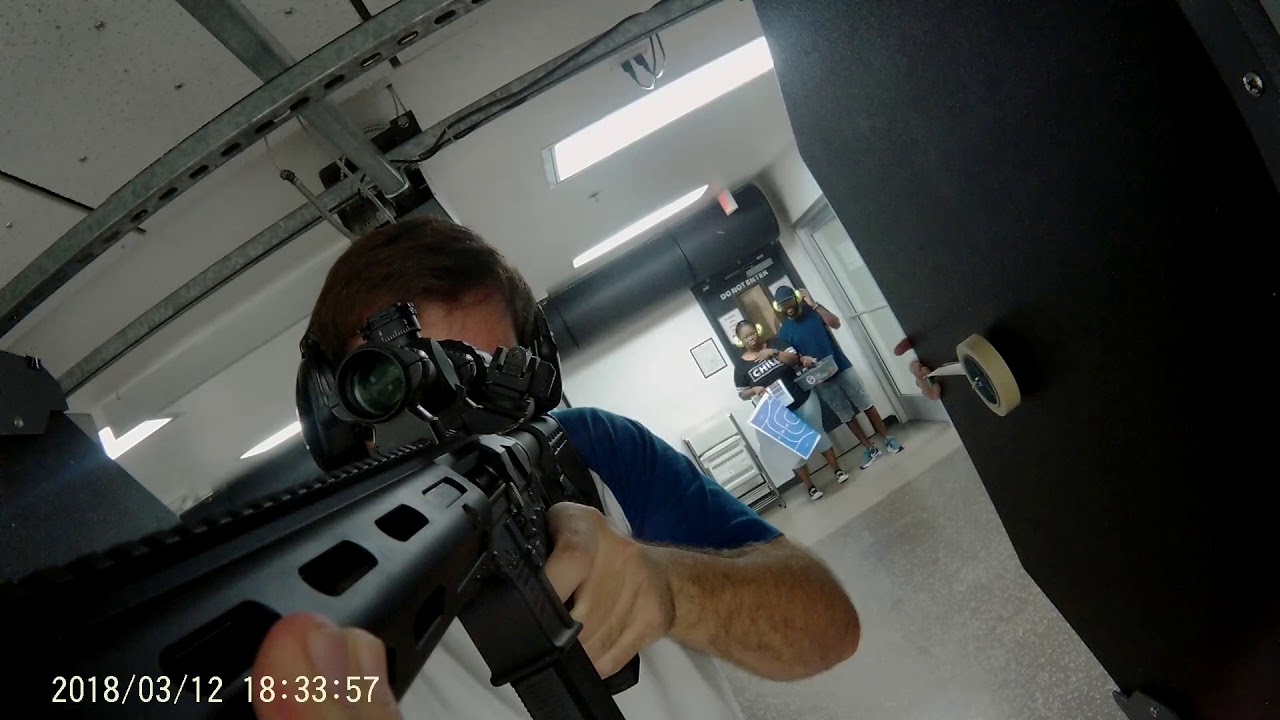 left handed ejection + 45 degree offset sights - YouTube