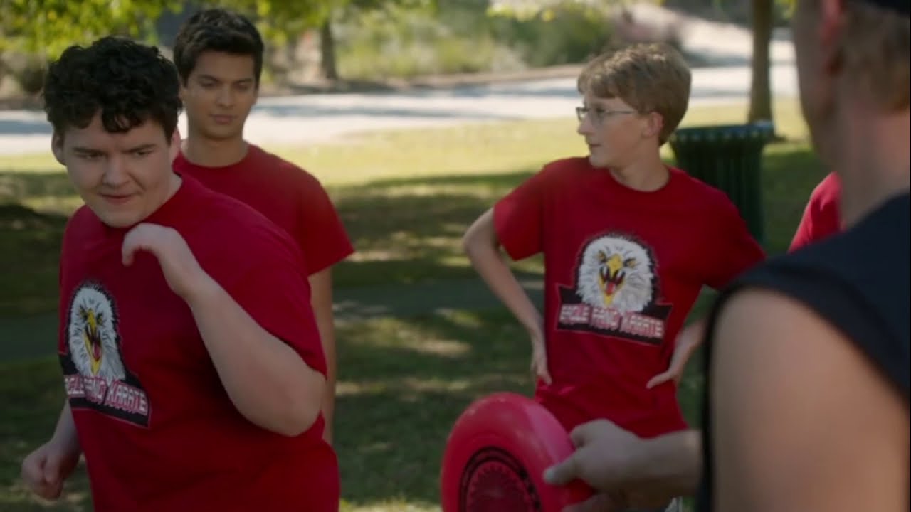 |Cobra Kai S3| Eagle Fang Karate training scene - YouTube